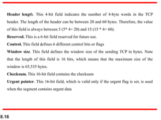 Transport layer udp and tcp network | PPT