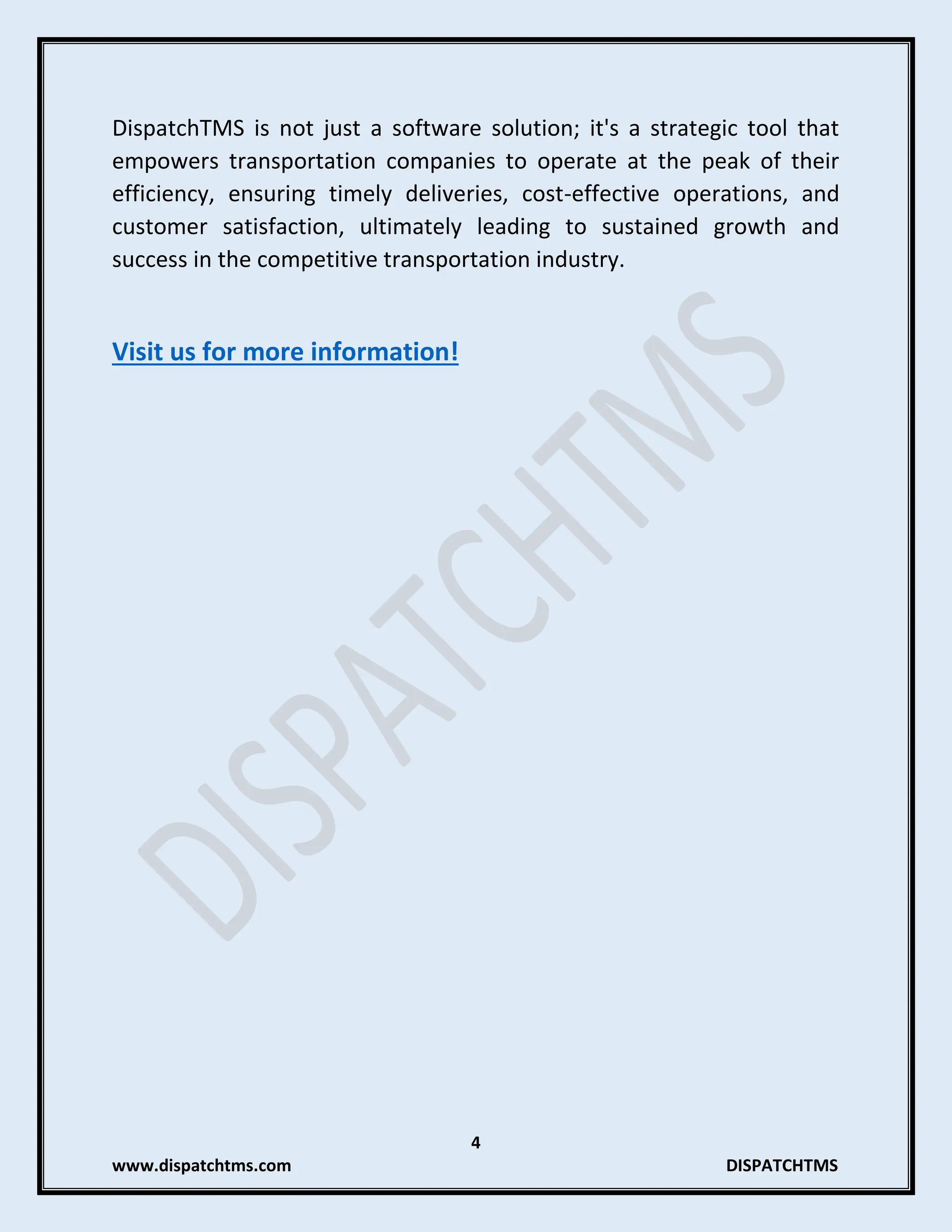 Transport Management System.pdf | Logistics and Transportation Industry ...