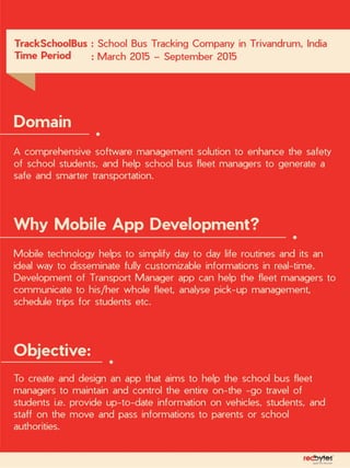 Transport Manager App Case Study | Redbytes | PDF