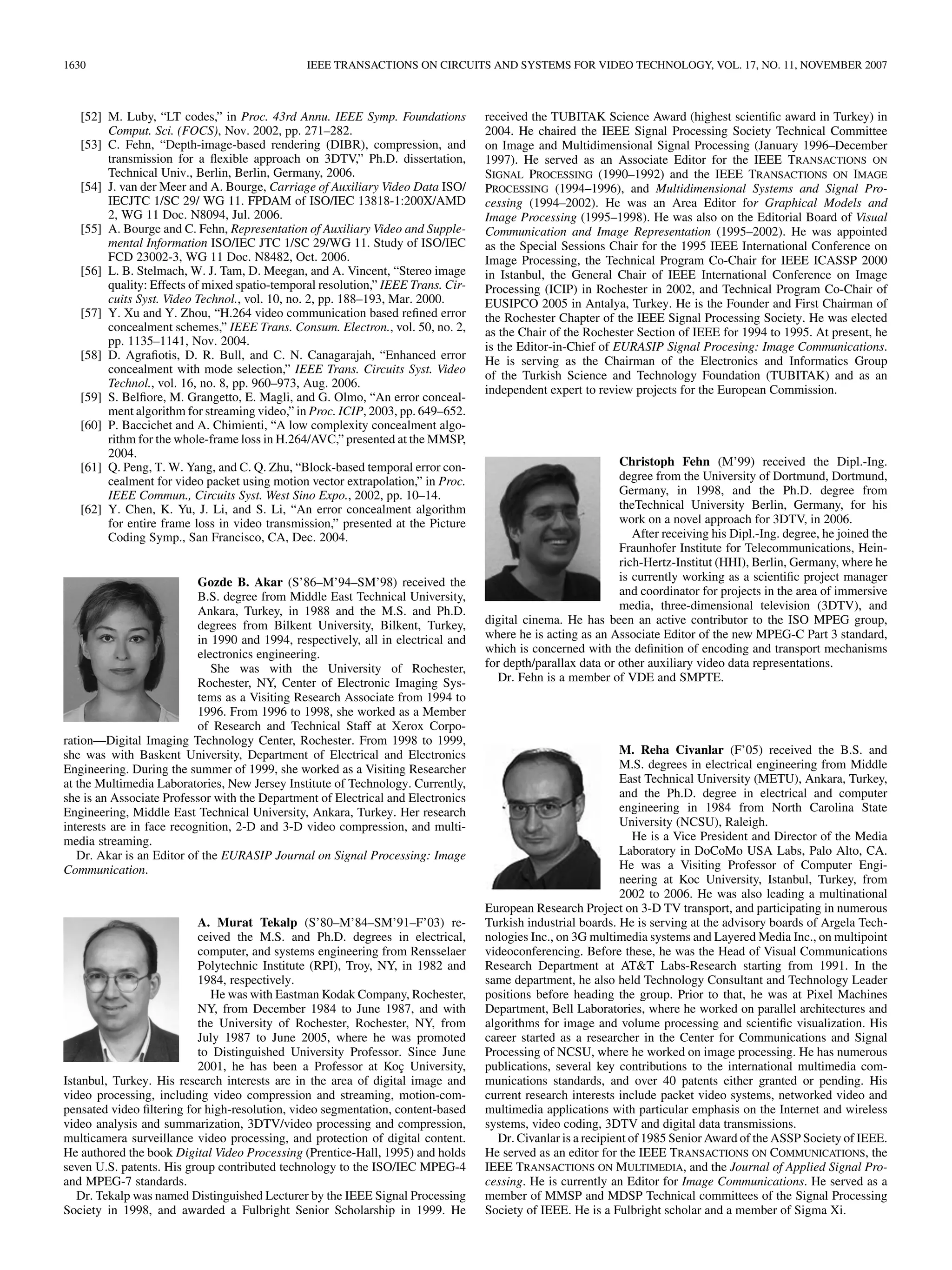 Transport methods in 3DTV--A Survey | PDF