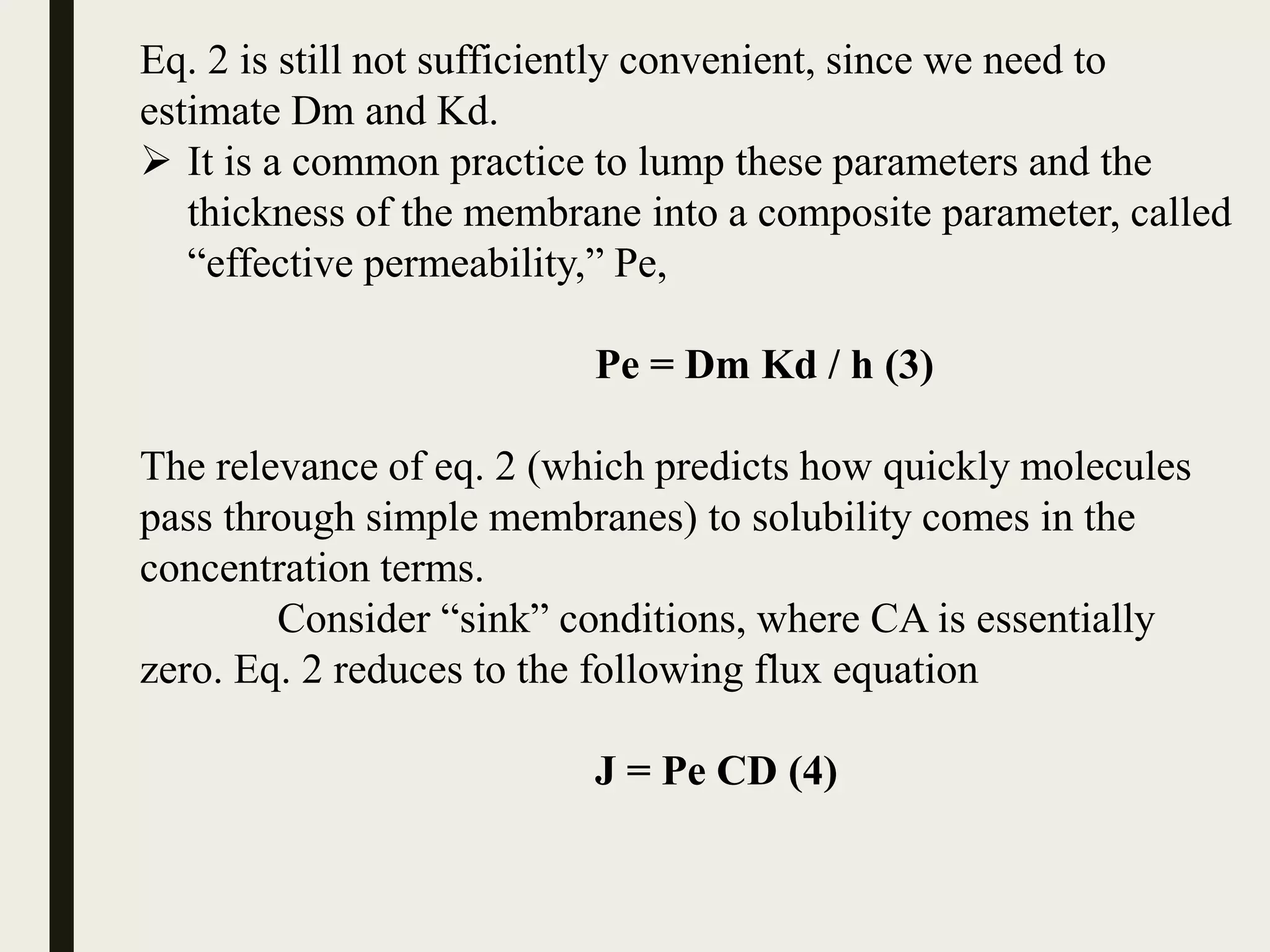 Transport models biopharamaceutics | PPTX