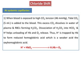 Transport of cabon dioxide in the blood | PPT