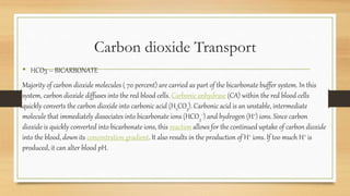Transport of carbon dioxide | PPTX