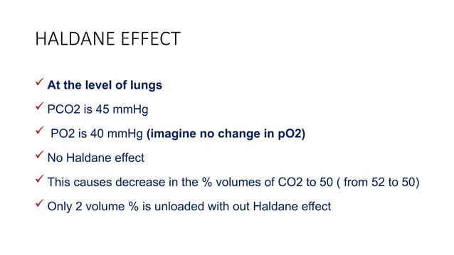 transport of carbon dioxide.pptx and haldane effect | PPTX