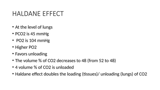 transport of carbon dioxide.pptx and haldane effect | PPTX