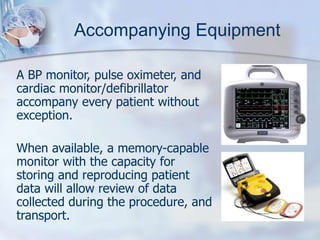 Transport of critically ill patient | PPT
