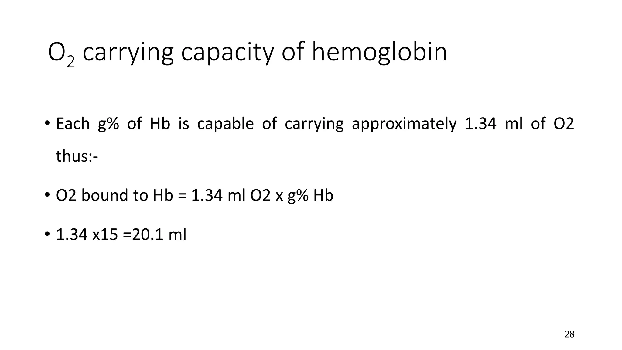 Transport of gases | PPTX