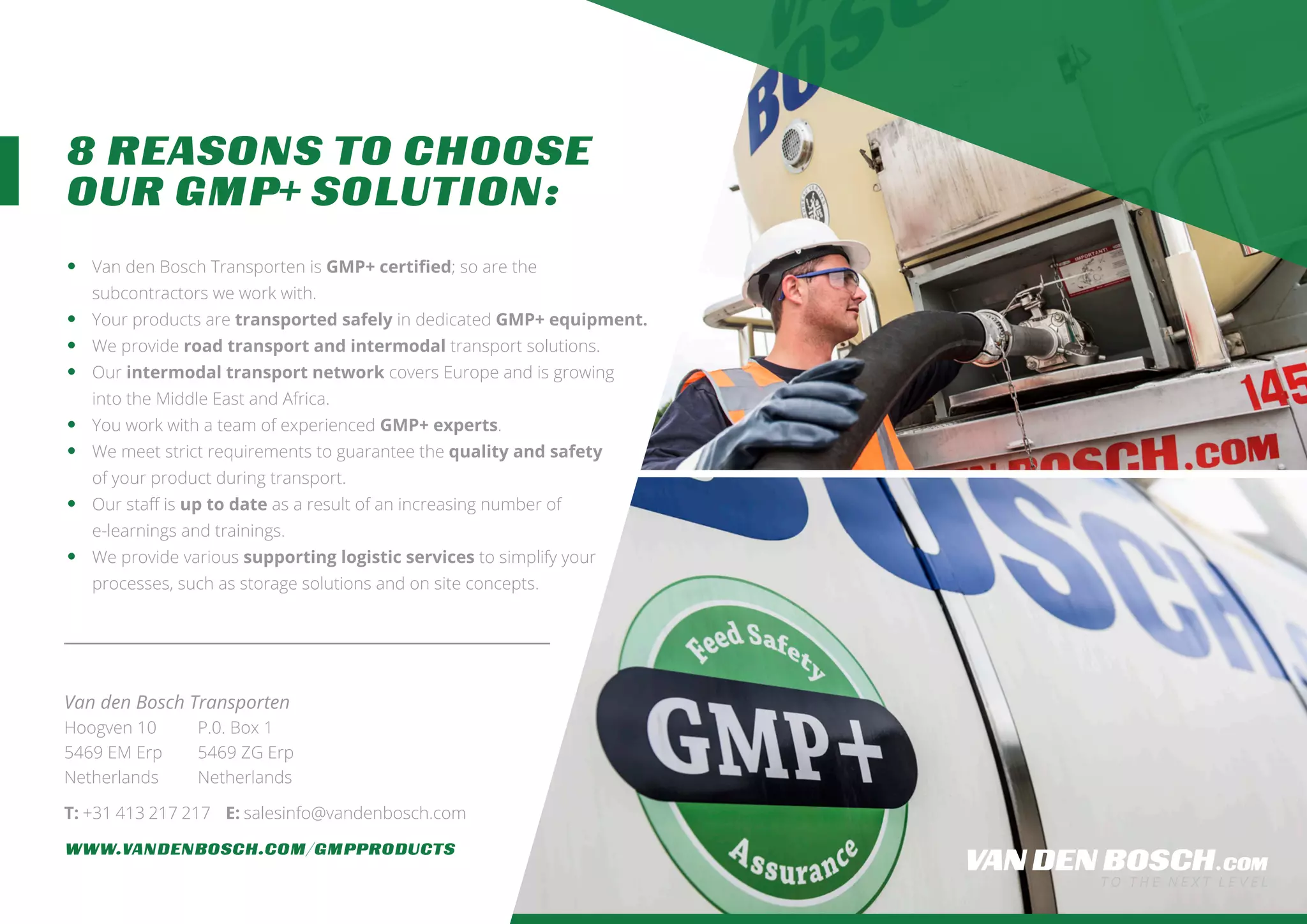 Transport of GMP+ products (feed) | PDF