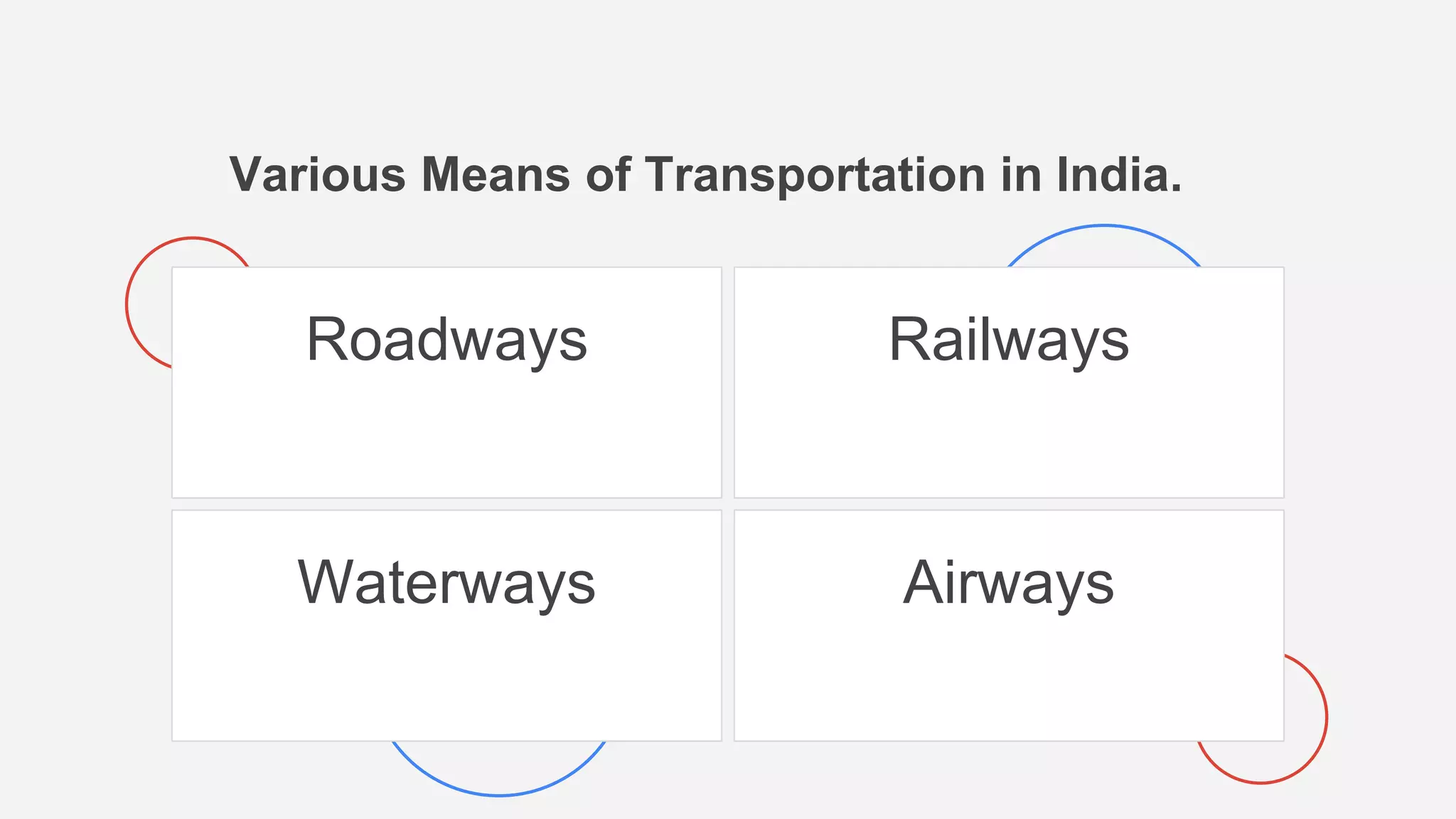 Transport of India | PPTX