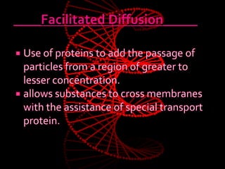Transport of materials final 9 | PPTX
