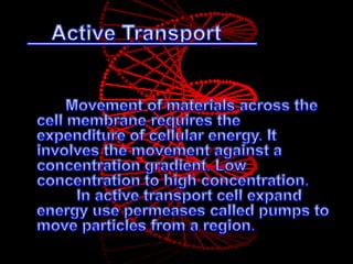 Transport of materials final 9 | PPTX