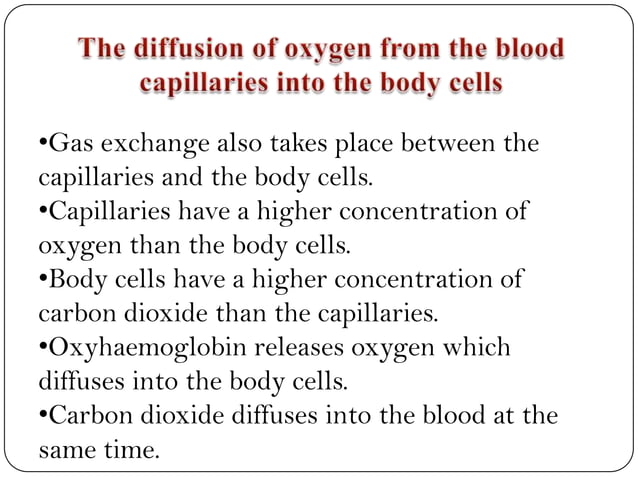 Transport of oxygen | PPTX