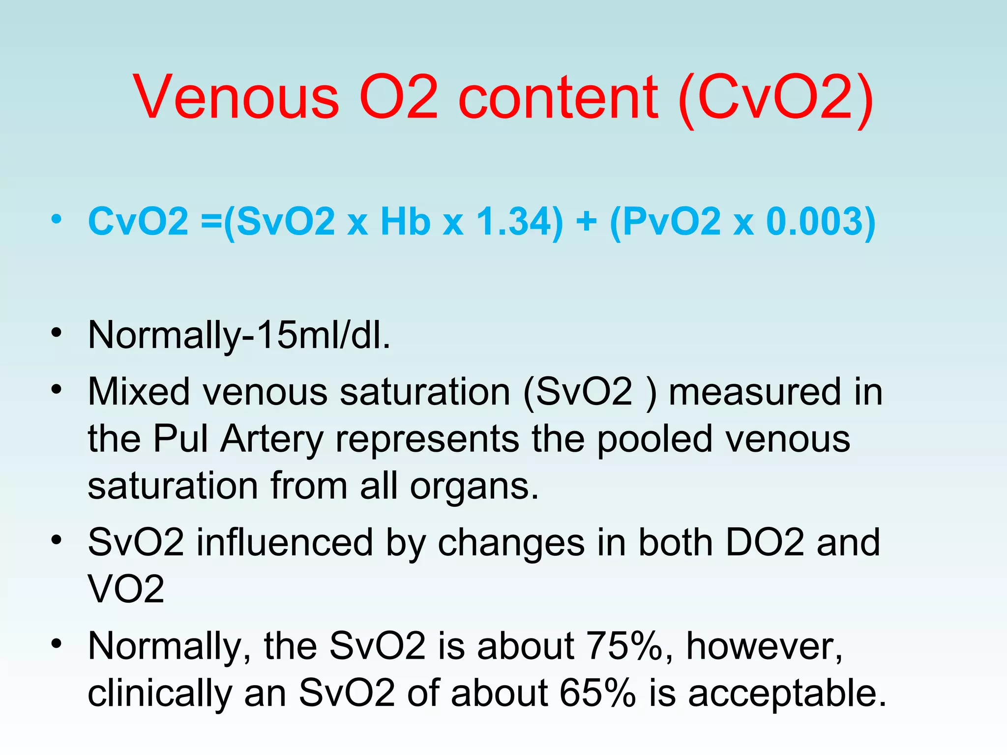 Transport of oxygen and carbon dioxide | PPT