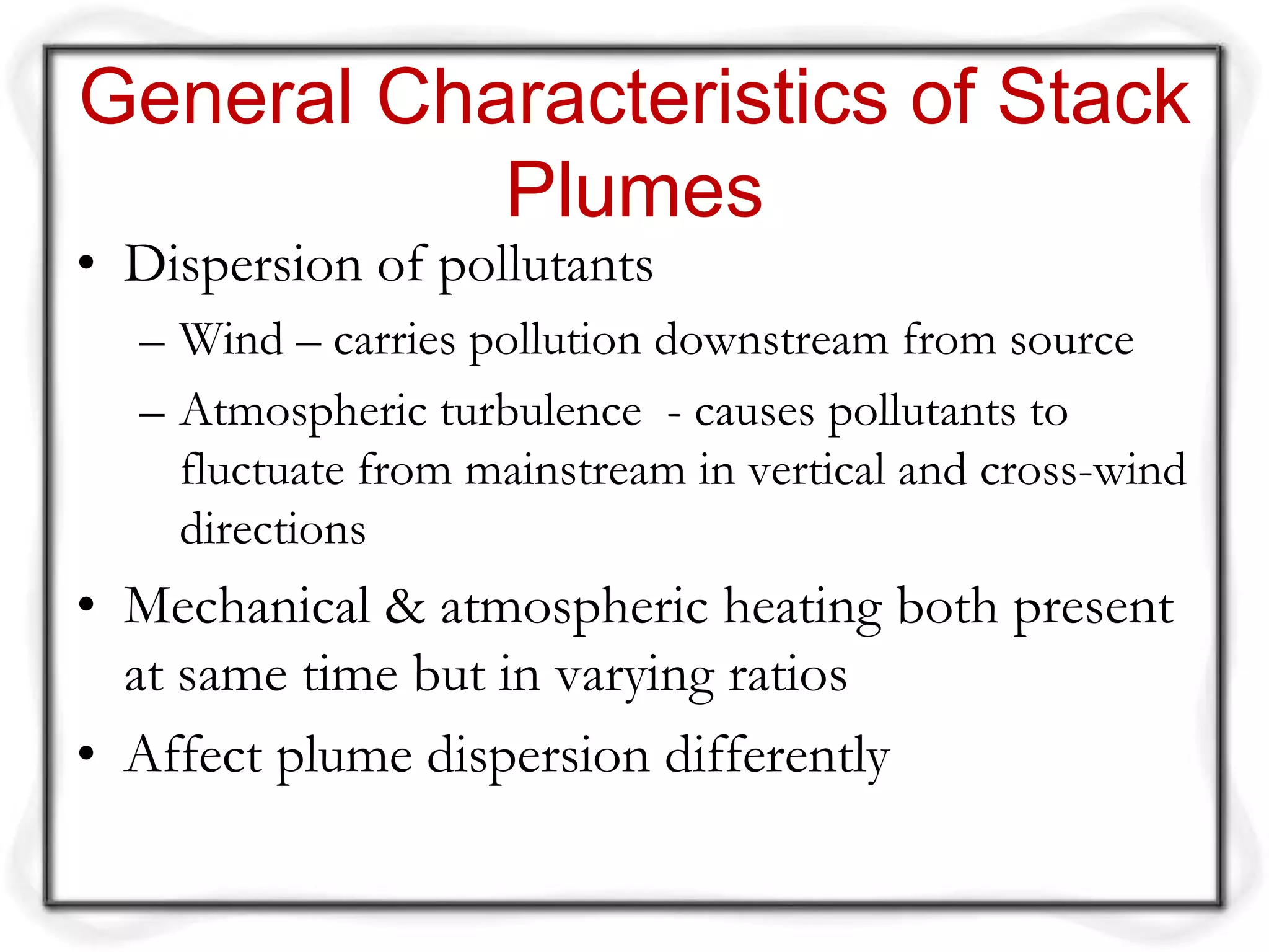 Transport of pollution in atmosphere. m2 pptx | PPTX