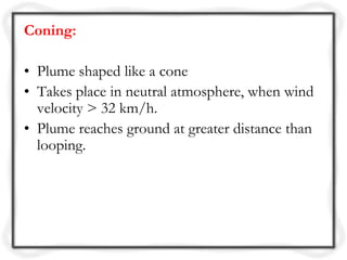 Transport of pollution in atmosphere. m2 pptx | PPTX
