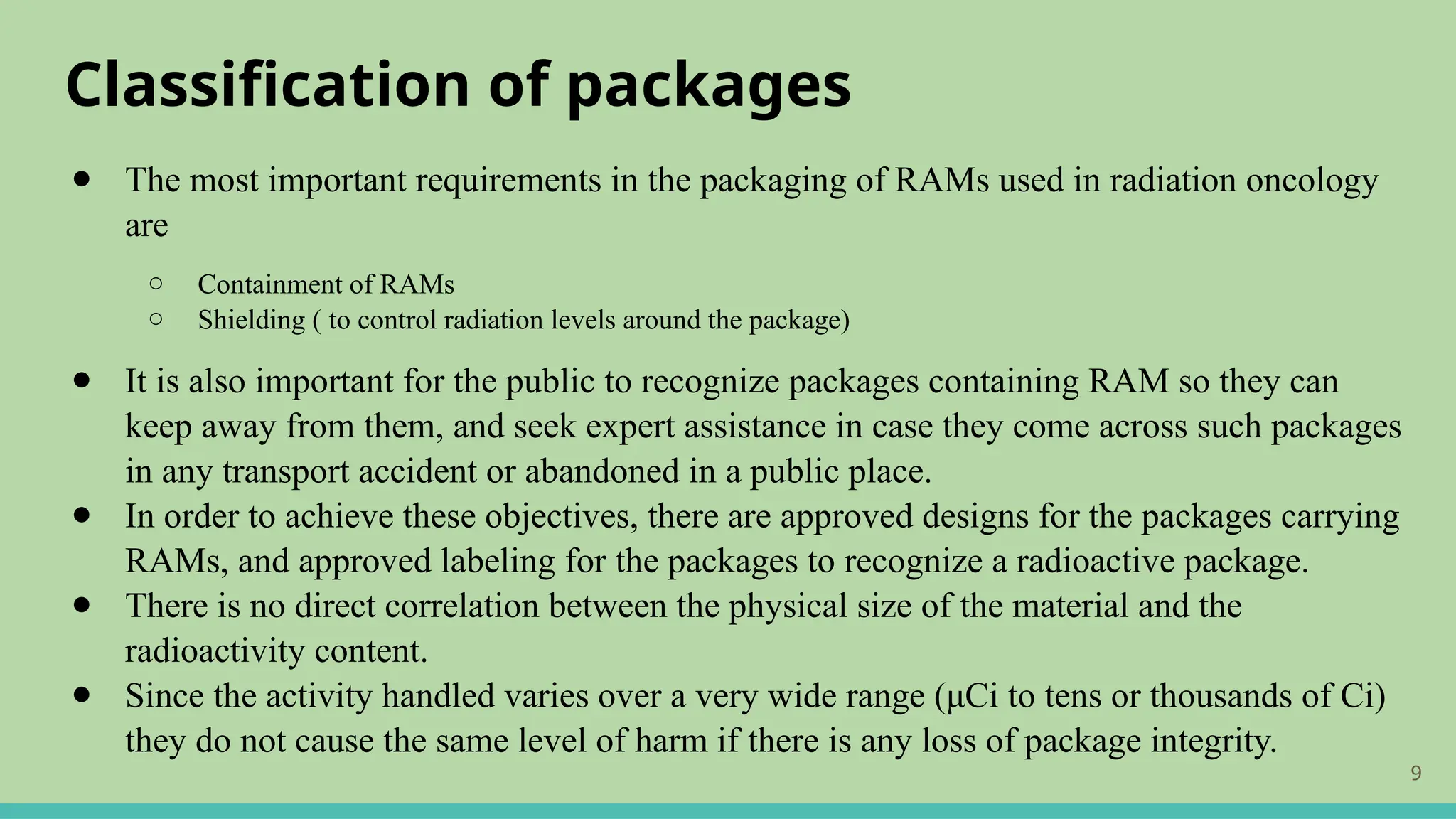 transport of RAM radioactive material.pptx