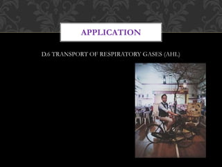 Biology Option D:Transport of respiratory gases | PPT