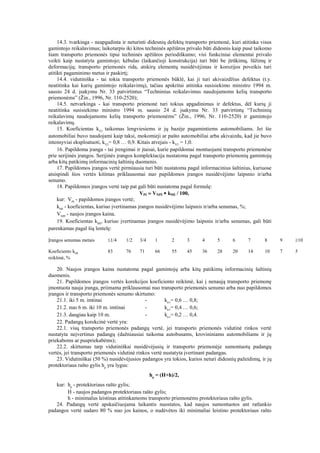 Transporto priemonių vertinimo instrukcija | PDF