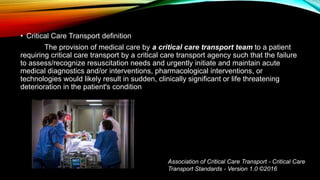 Transport Patient | PPTX