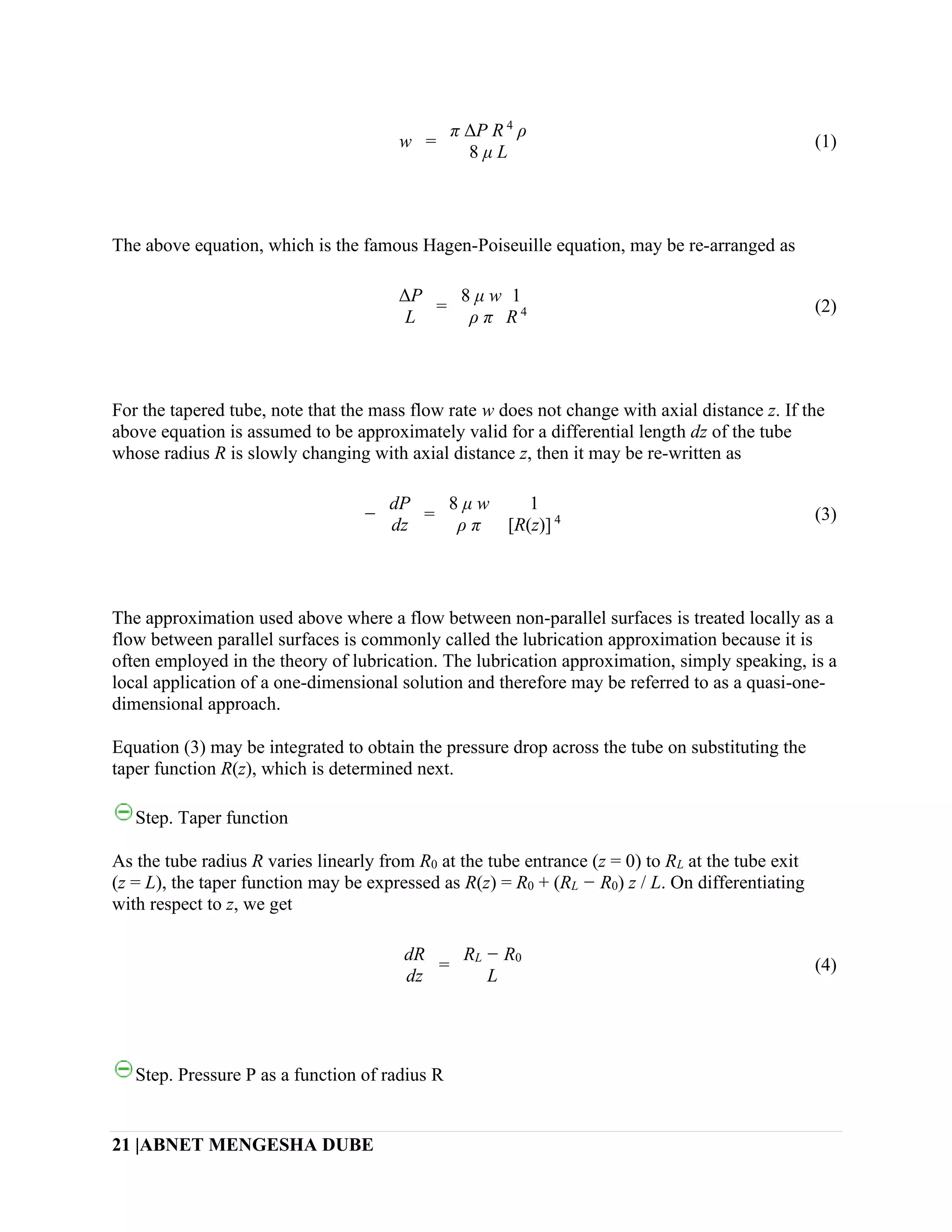 Transport phenomena Solved problems | PDF