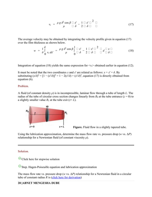 Transport phenomena Solved problems | PDF | Physics | Science