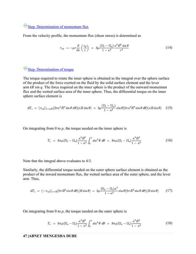 Transport phenomena Solved problems | PDF | Physics | Science