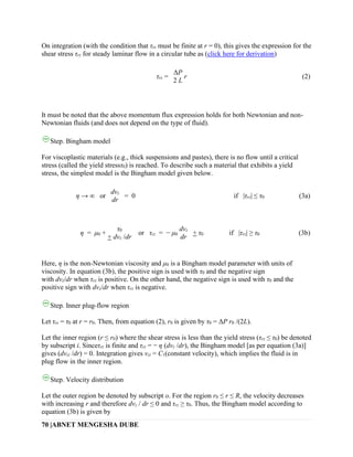 Transport phenomena Solved problems | PDF