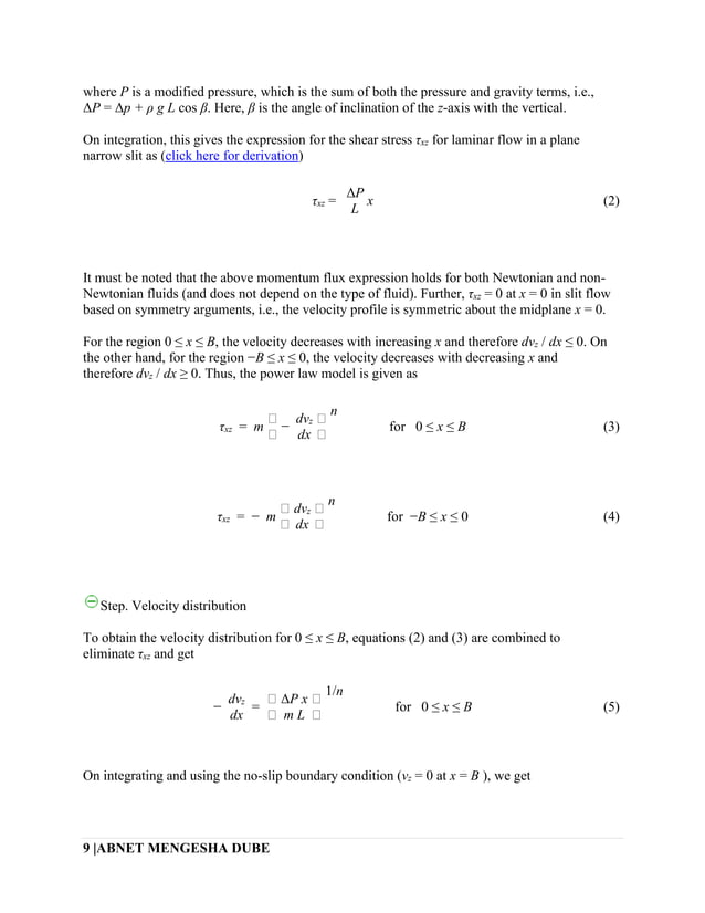 Transport phenomena Solved problems | PDF | Physics | Science