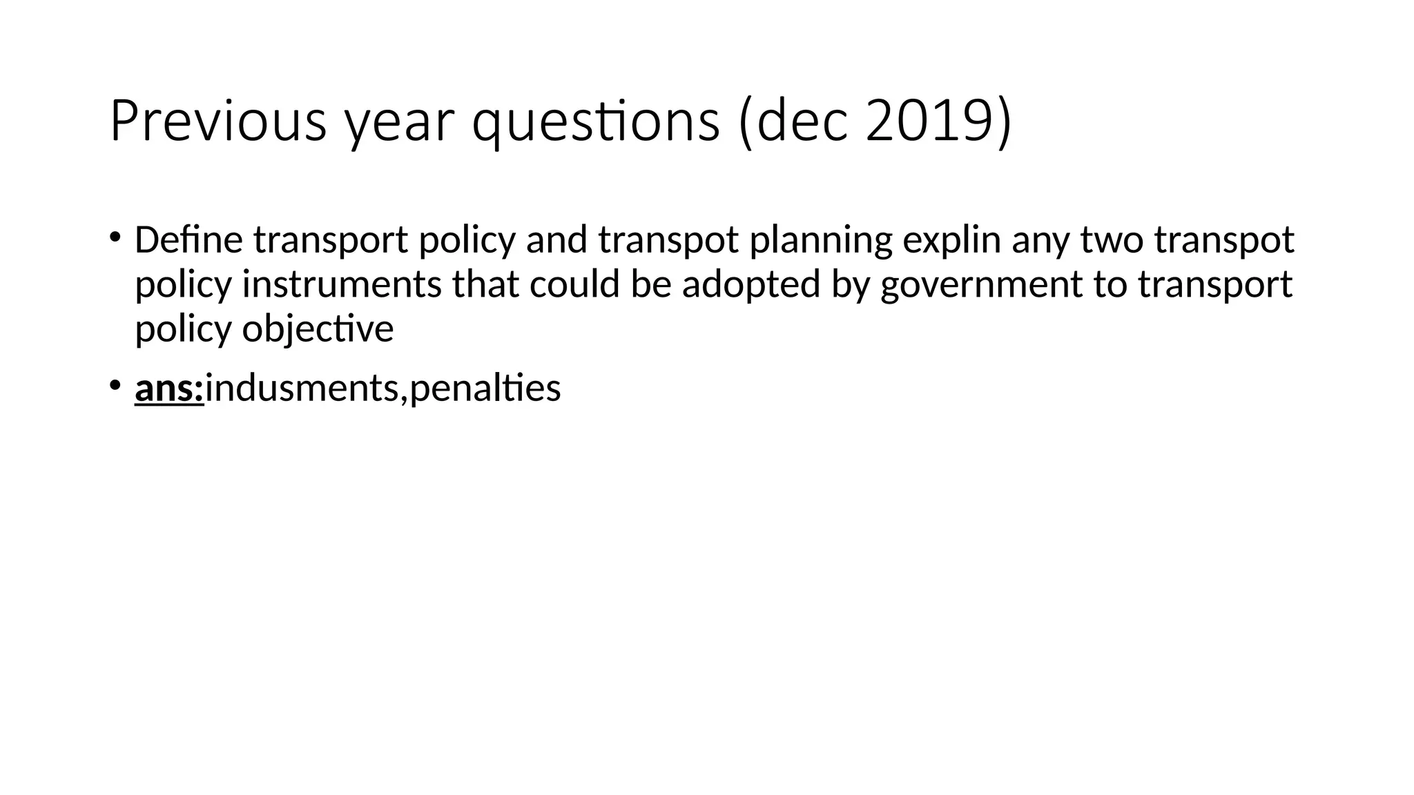 Transport Planning.pptx transport planning , | PPTX