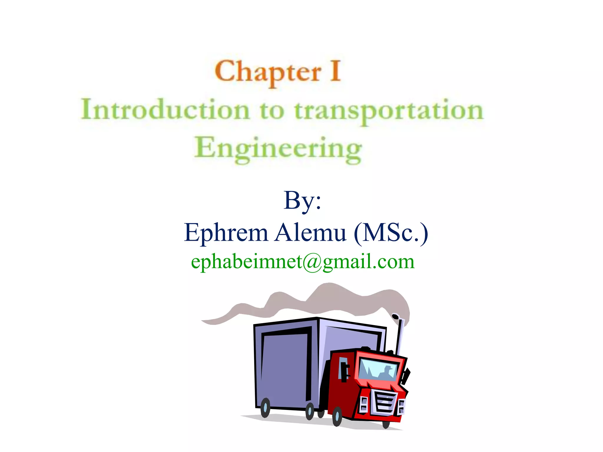 Transport planning and Modeling by ephrem alemu.pptx