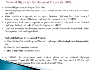 Transpot system in India | PPTX