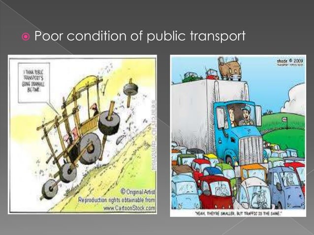 Transport problems in urban india | PPTX