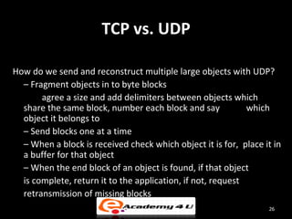 Transport protocols | PPT