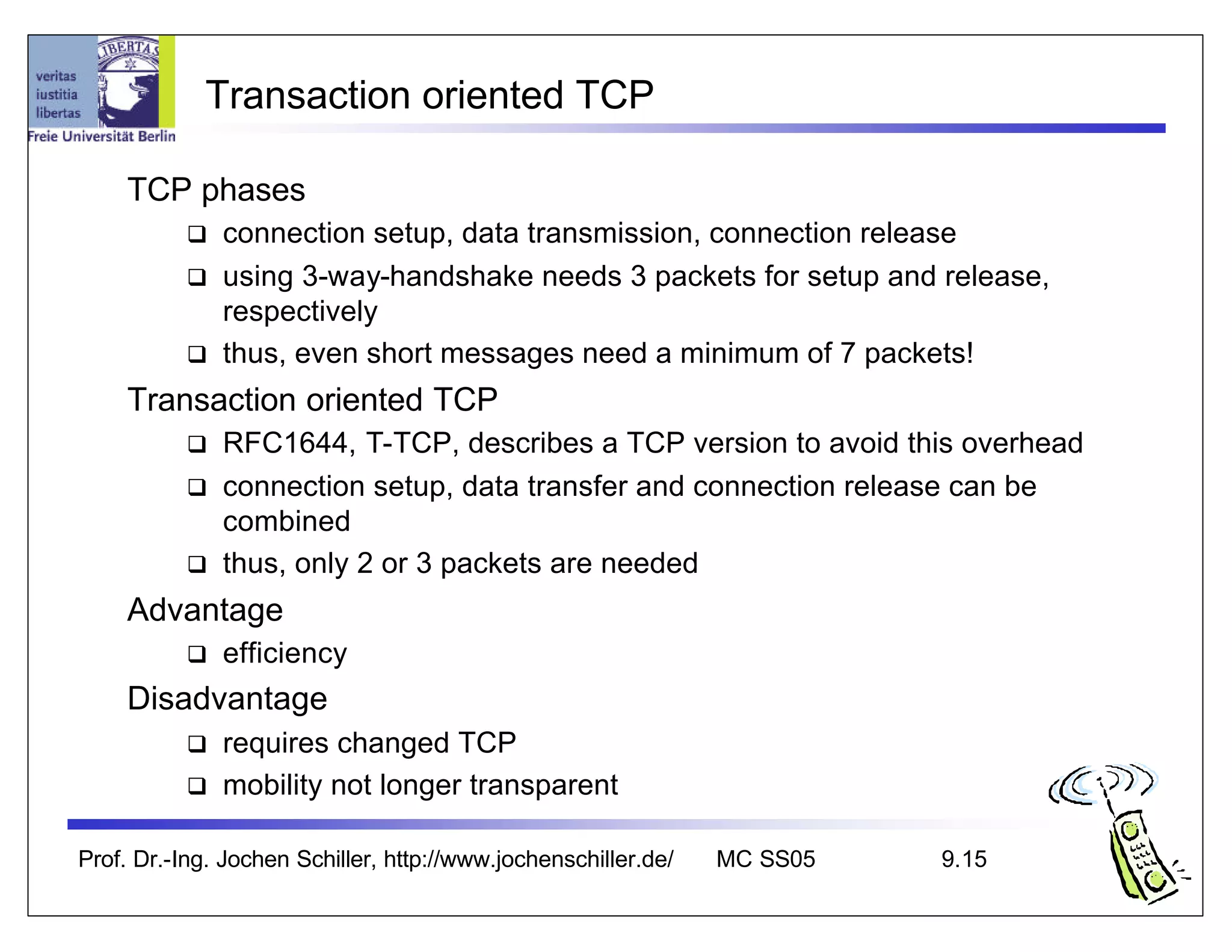 Transport protocols | PPT