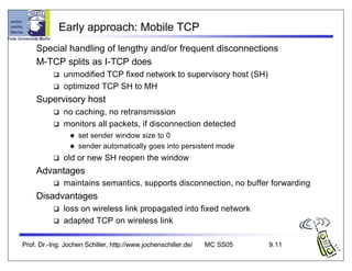 Transport protocols | PDF