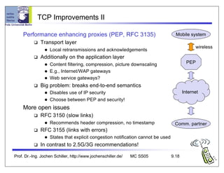 Transport protocols | PDF