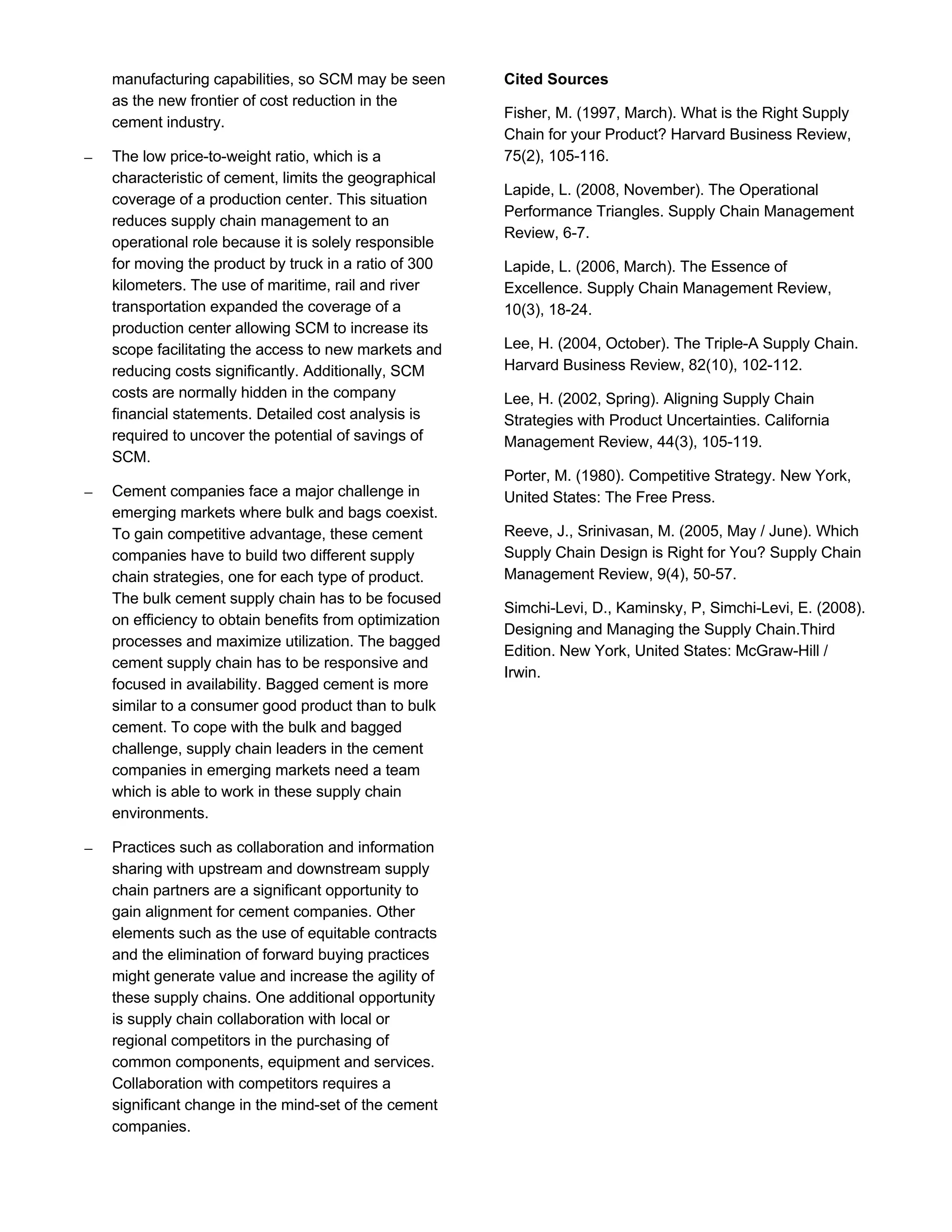 Transport report | PDF