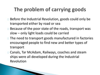 The Transport Revolution | PPTX