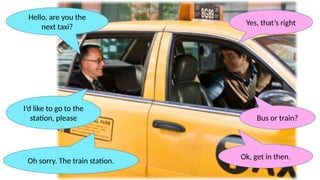 TRANSPORT_ role-play Dialogues_ Elementary or Pre-intermediate level ...