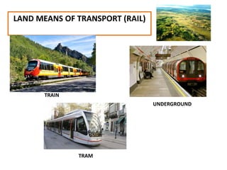 Means of transport | PPT