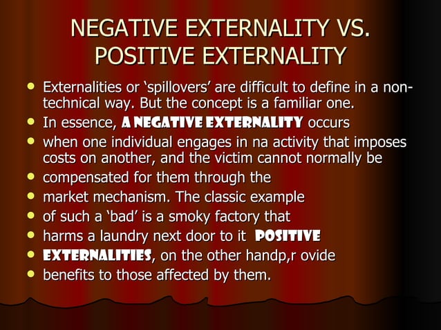 Transports and externalities | PPT