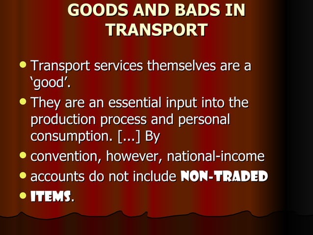 Transports and externalities | PPT