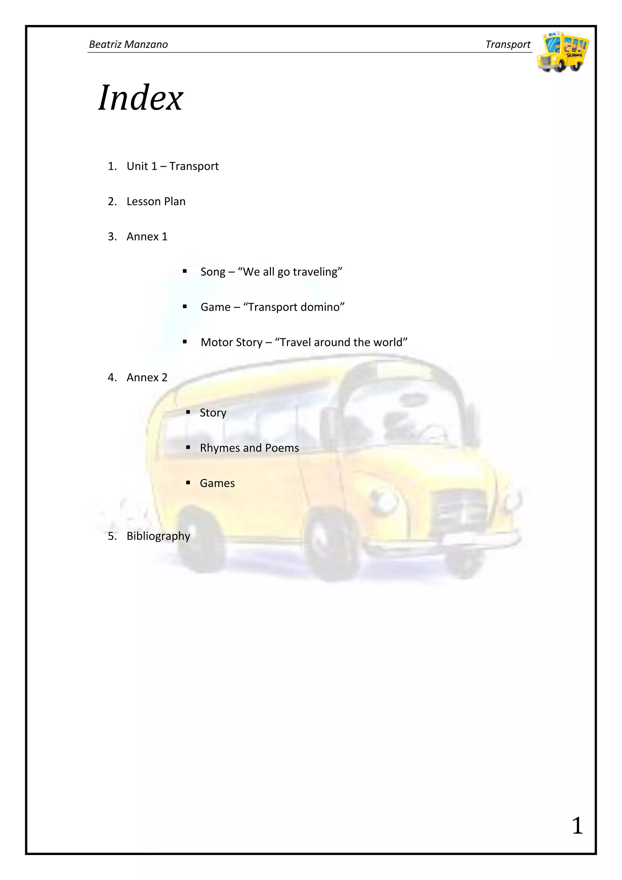 Transports english | PDF