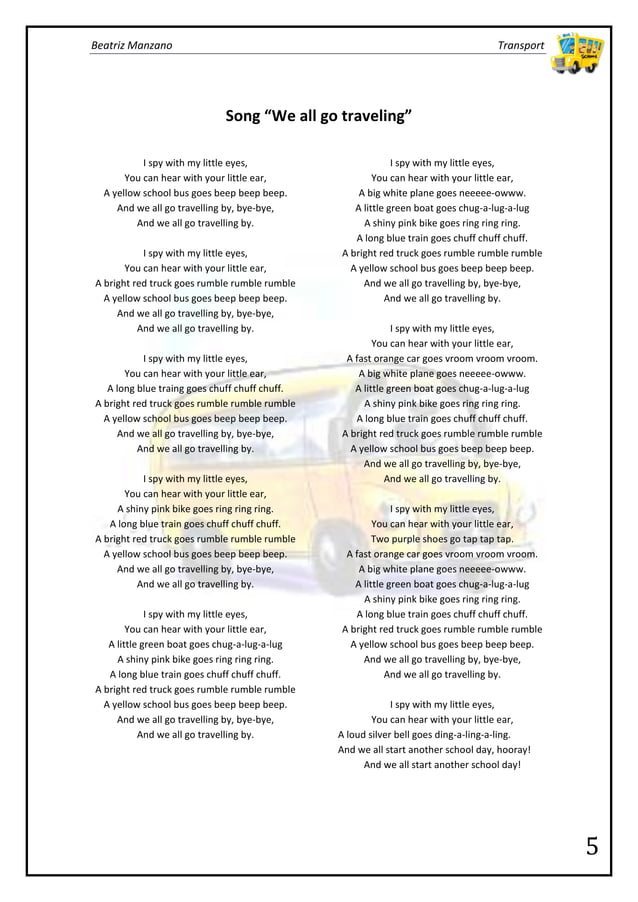 Transports english | PDF