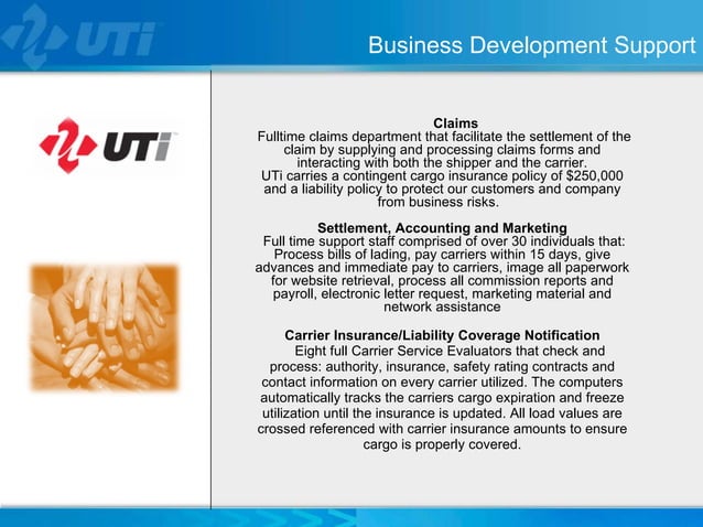 UTi Transport Solutions | PPT