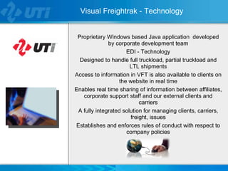 UTi Transport Solutions | PPT