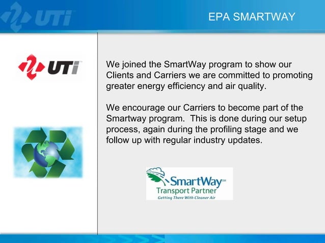 UTi Transport Solutions | PPT