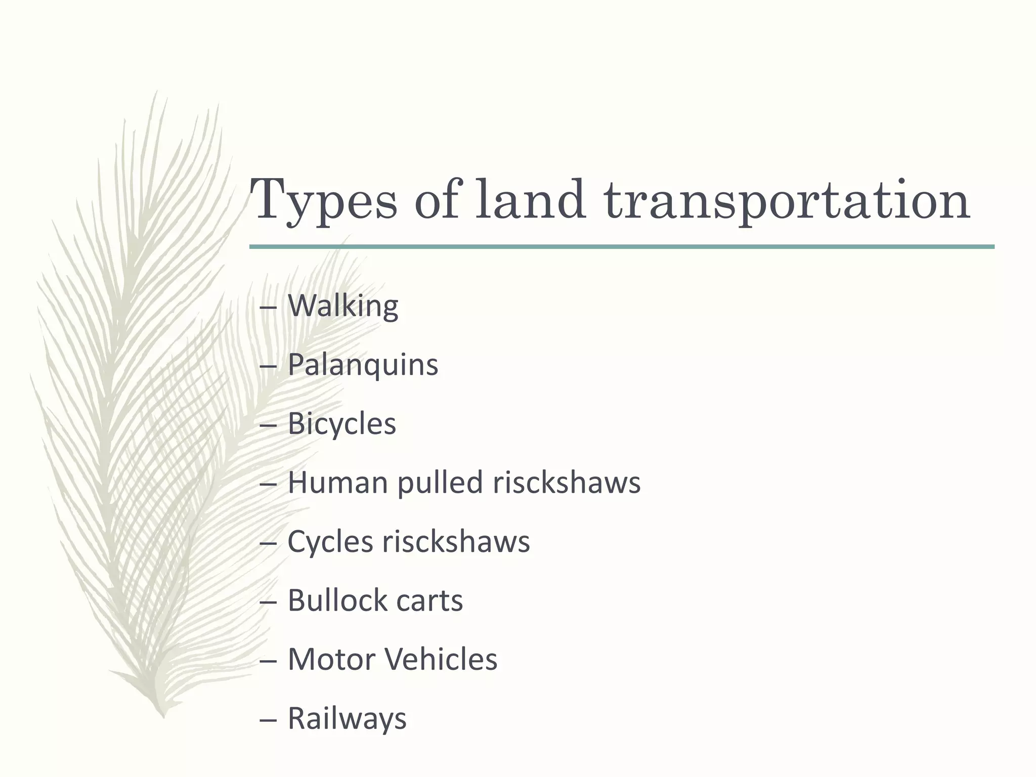 Transport system of india | PPTX