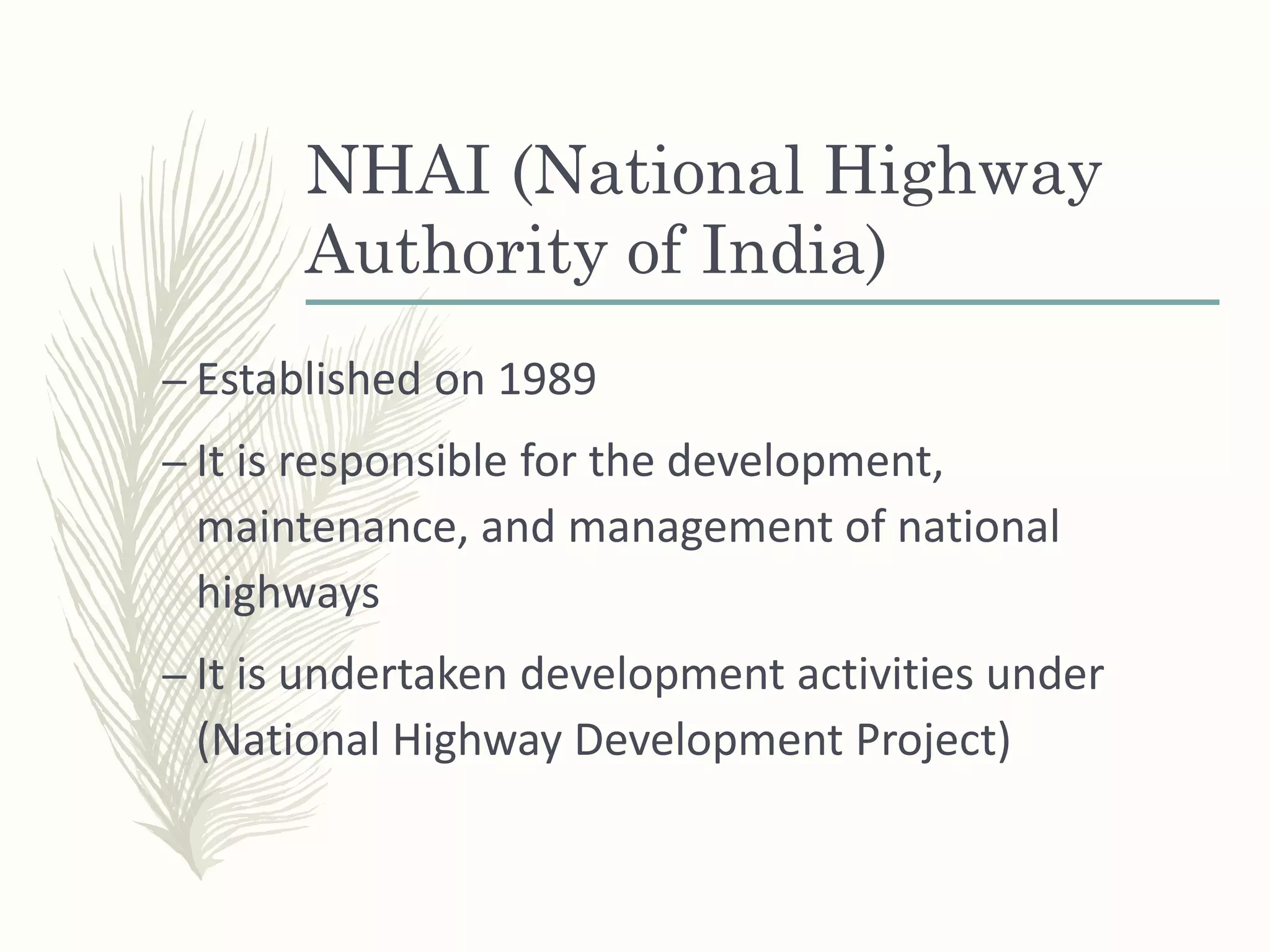 Transport system of india | PPTX