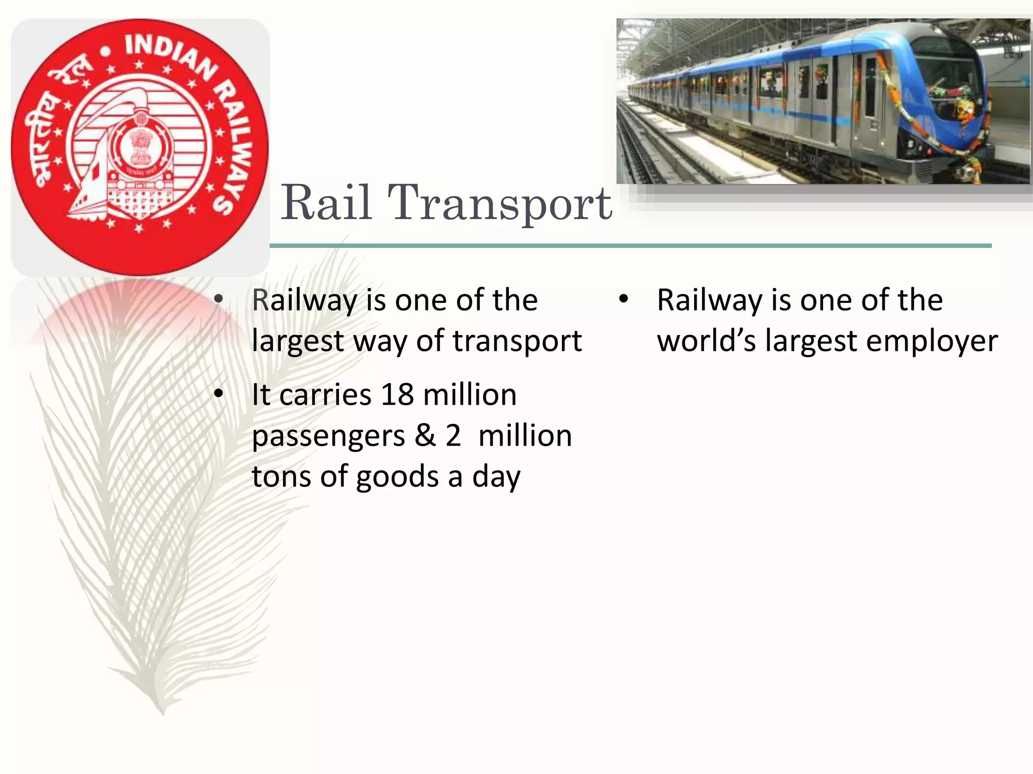 Transport system of india | PPTX